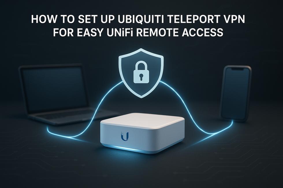 Ubiquiti Teleport VPN Setup Guide | UniFi Remote Access - Barrera's IT ...